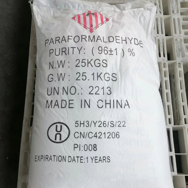 Solid Paraformaldehyde PFA ±96% 25kg / Bag (CH2O)N Para Formaldehyde ...