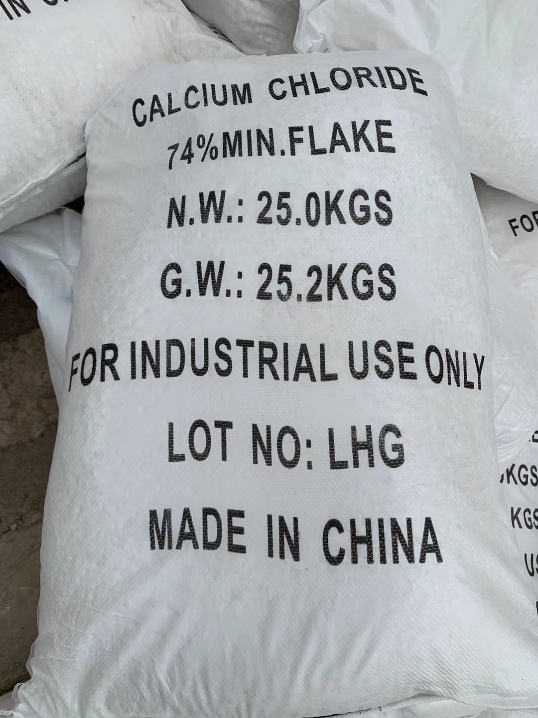 Refrigerant CaCl2 Calcium Chloride Dissolvable In Water